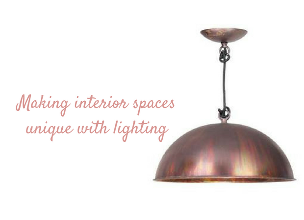 Making interior spaces unique with lighting - Mummahh